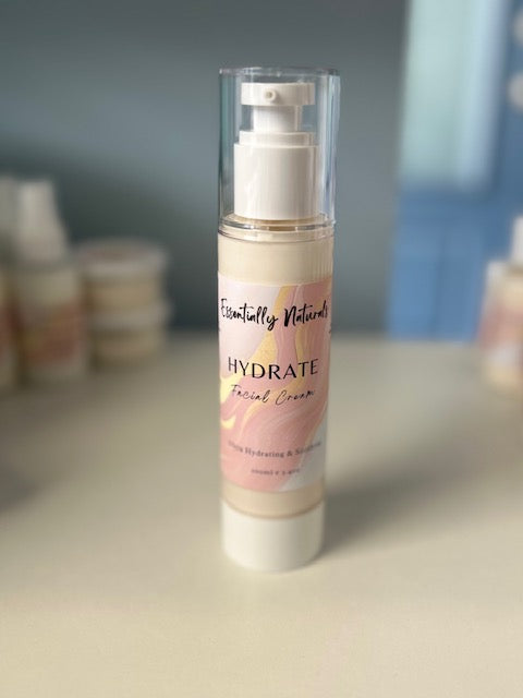 Natural Hydrate Facial Cream - Soothes & Protects Skin – Essentially ...
